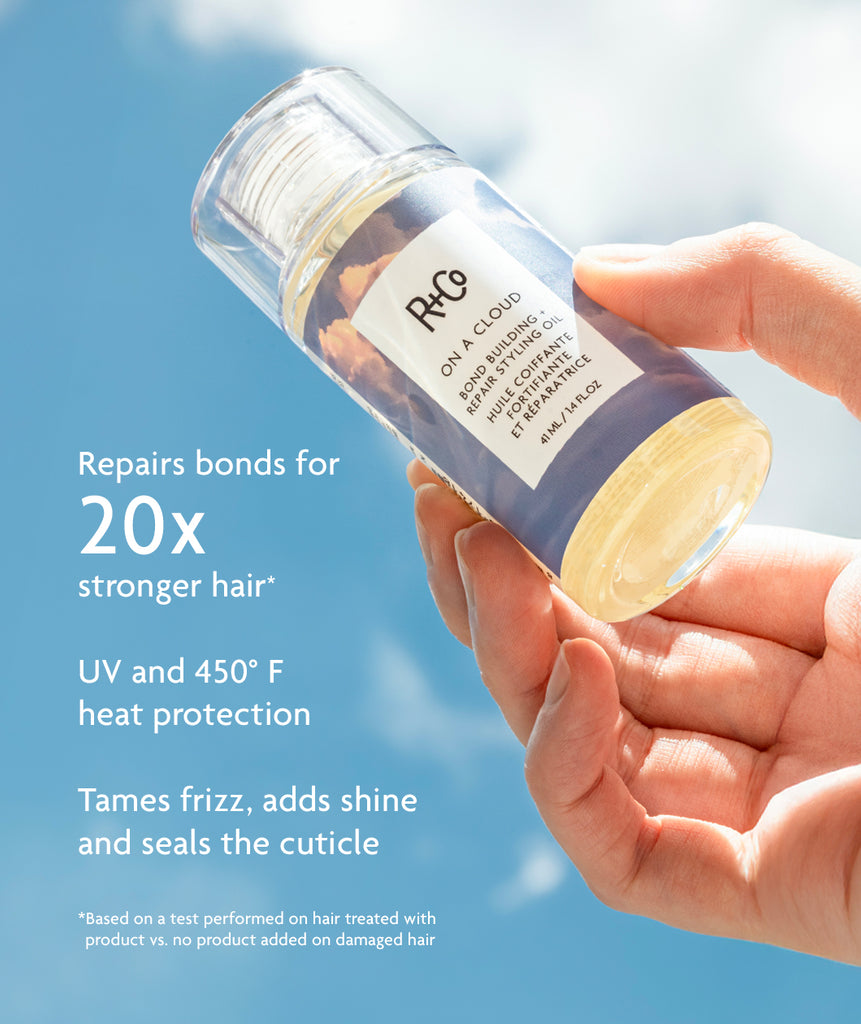 ON A CLOUD Bond Building + Repair Styling Oil – R+Co