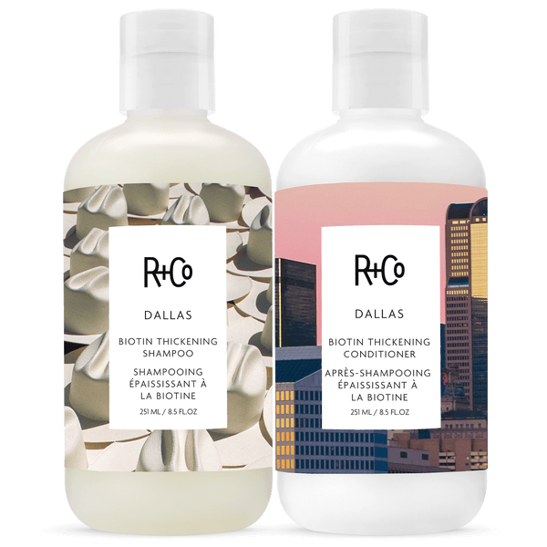 DALLAS Biotin Thickening Shampoo + Conditioner Set – R+Co
